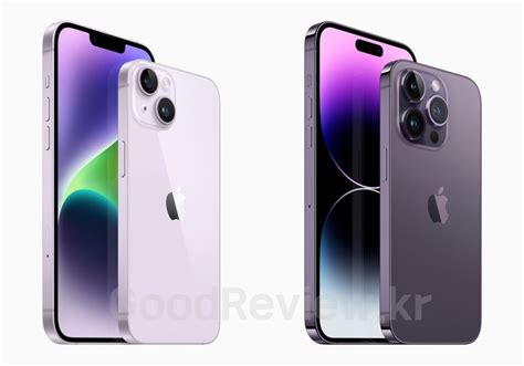 아이폰 14 Vs 플러스 Vs 프로 Vs 프로 맥스 비교 차이 추천 13 포함 굿리뷰