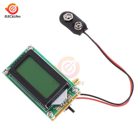 Высокоточный цифровой счетчик частоты РЧ измеритель с 0802 ЖК дисплеем 1 500 МГц модуль