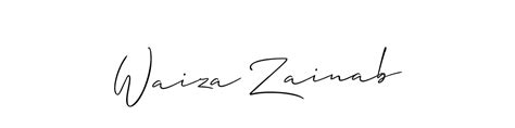 84 Waiza Zainab Name Signature Style Ideas Exclusive E Sign