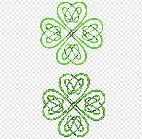 4 Leaf Celtic Knot Shamrock