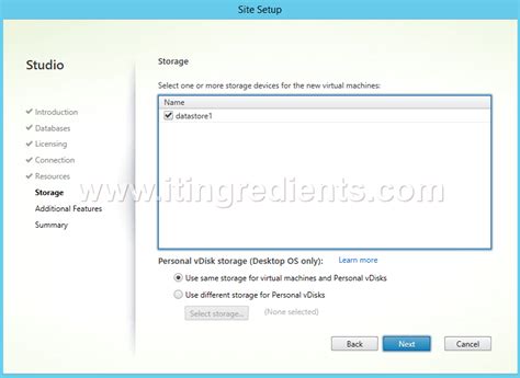 how to configure site in citrix xendesktop 7 8