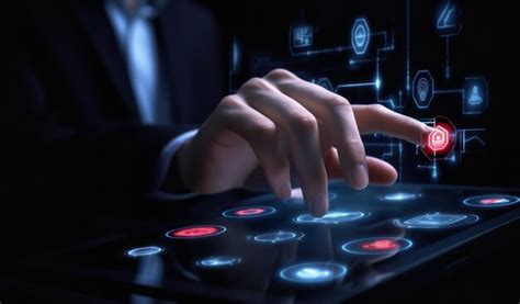 Premium Ai Image Data Protection Privacy Concept Cyber Security Network Business Man