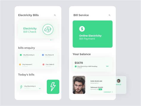 Electricity Bill Apps By M Sohal ⚡ On Dribbble