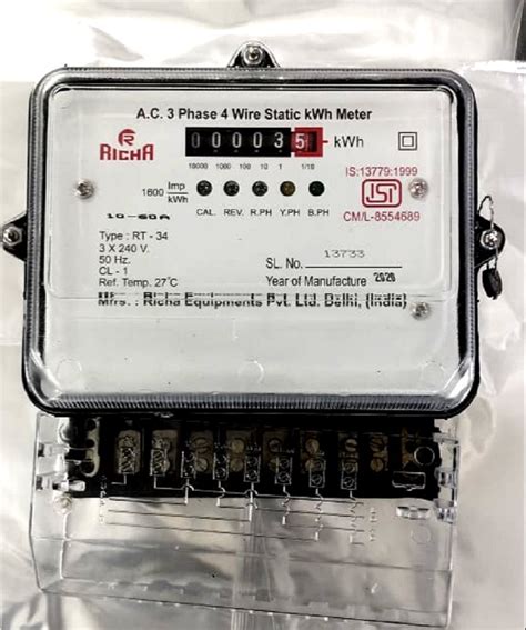 Single Phase Electronic Energy Meter At Best Price In India