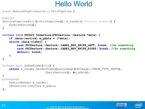 Perceptual Computing Pptx Operating Systems Computer Software And