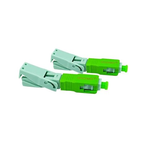Fast Conector Fibra Sc Apc Opt Fc7d Optictimes Do Brasil