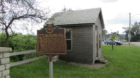 7 79 The Ohio Erie Canal Canal Dover Toll House The Ohio Erie Canal In Tuscarawas County 1825