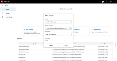 How To Create An Rpa Flow Using System Activities Infor Developer Portal