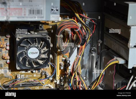 A Old Dirty PC Personal Computer Stock Photo Alamy