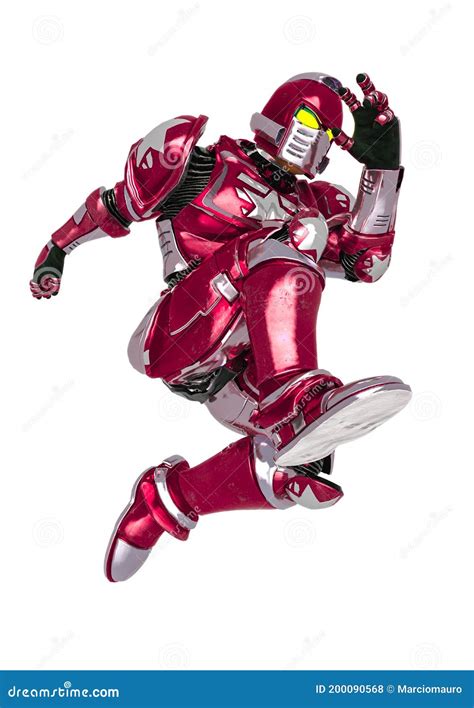 Terminator Cat In Combat Uniform Royalty Free Stock Image