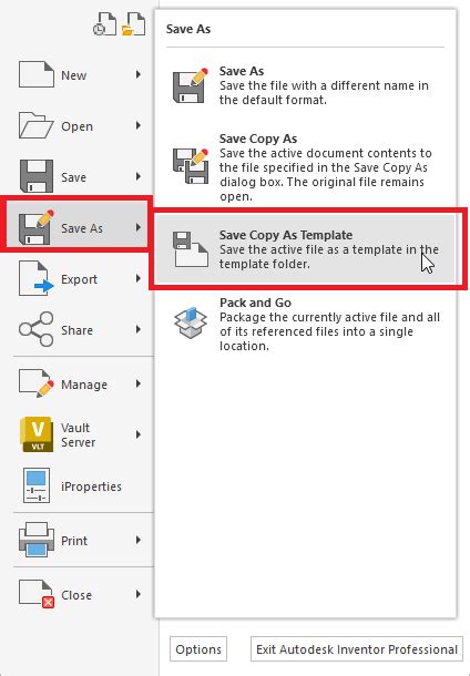 How To Set The Precision In A Template Of Inventor
