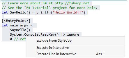 Get Started With F