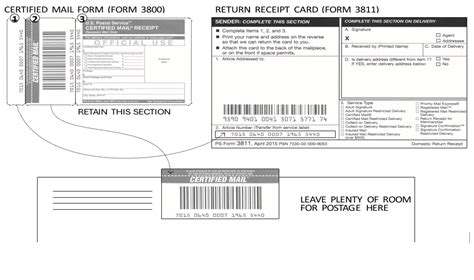 Certified Mail Campus Mail Services