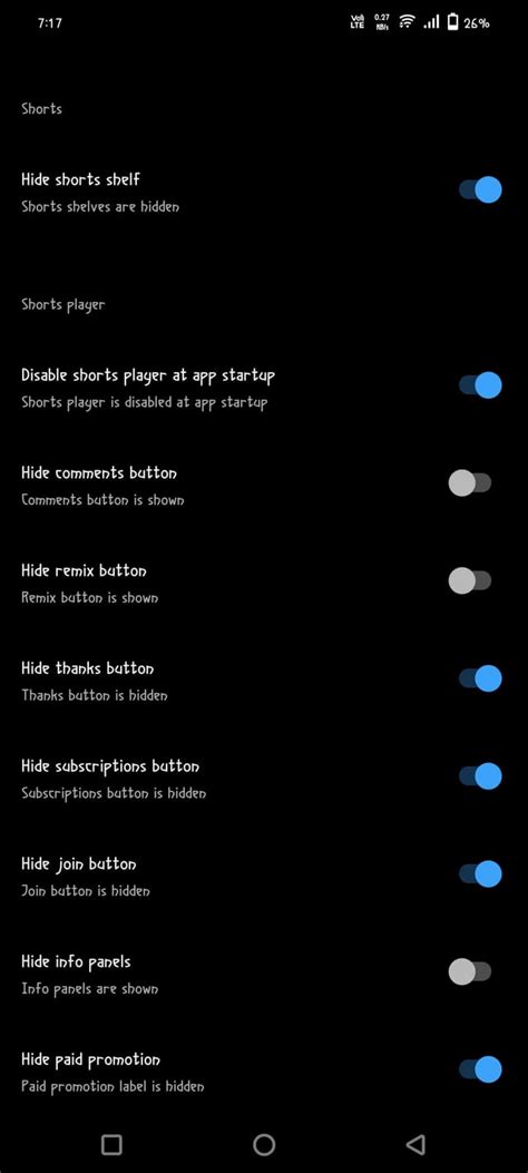 Short Button Showing Up Even Tho Its Disabled R Revancedextended