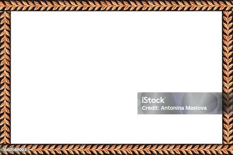 고대 그리스 꽃 장식이 있는 프레임입니다 로렐 패턴 수채화 손으로 그린 그림입니다 인쇄 엽서 명함 및 포스터용 0명에 대한 스톡 벡터 아트 및 기타 이미지 Istock