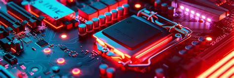 Premium Photo Modern Computer Motherboard And CPU Socket