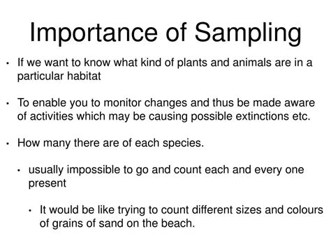 PPT ECOLOGICAL SAMPLING METHODS PowerPoint Presentation Free Download ID