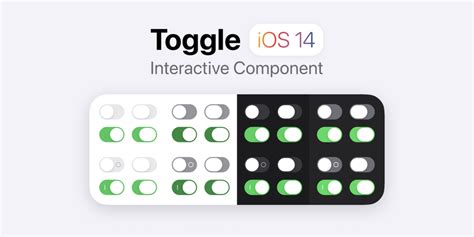 Ios Toggle Interactive Component Figma