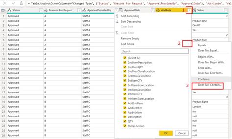 unpivot repeated data columns in power bi to normalize the data