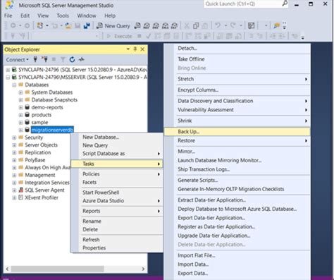 Migrate Server To Another Server Using Sql Database