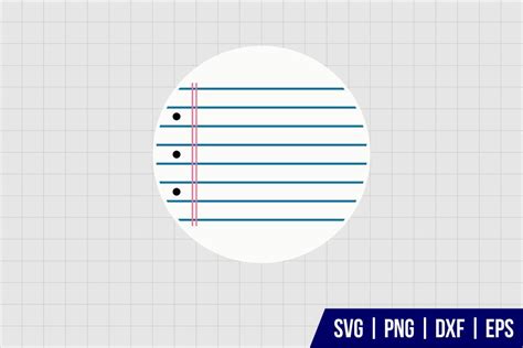 Notebook Paper SVG Gravectory