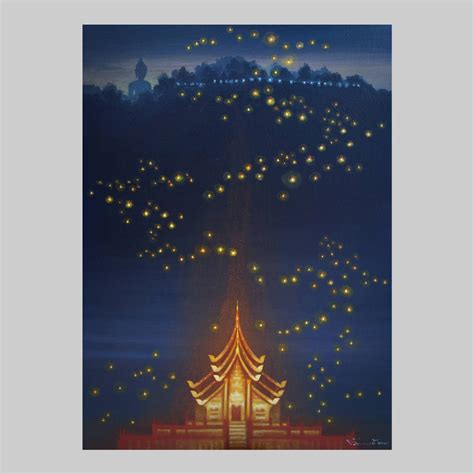 ยี่เป็งที่วัดพระธาตุดอยคำ Hole Of Art