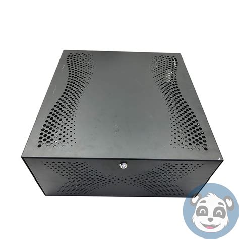 Wall Mount Locking Cabinet Box Enclosure Vented Door Black 1 Key “b7” Komercos