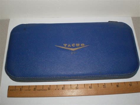 Vintage Tacro Compass Drawing Drafting Set 2131 Germany 1858090975
