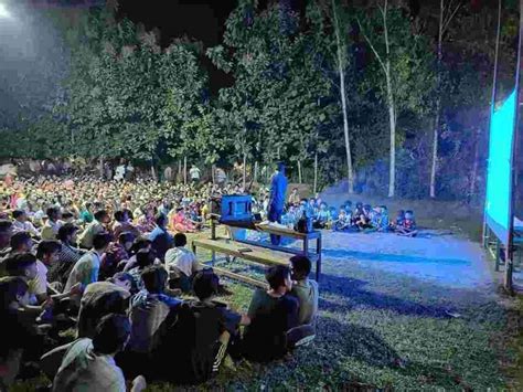 အရာတော်မြို့နယ်ရှိ ကျေးရွာတစ်ရွာတွင် စစ်တပ်ထုတ်ကုန်မသုံးစွဲရေး အသိပညာပေးခြင်းနှင့် တော်လှန်ရုပ်ရ