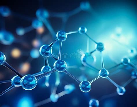 Exploring The Intricacies Of Molecule Models In Science And Medicine Stock Illustration