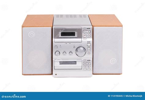 Mini Audio Component Stock Image Image Of Abstract