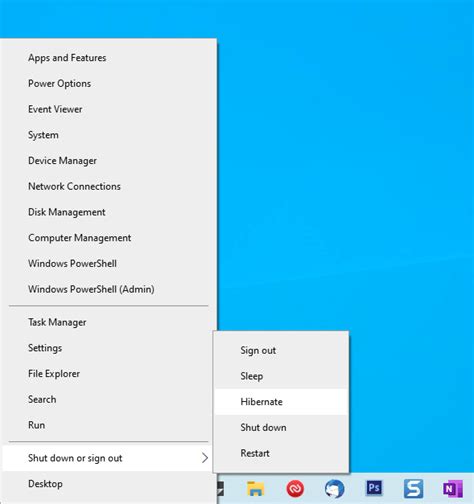 Fix Missing Hibernate Option On Windows 10 Desktop