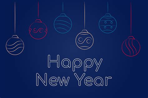 크리스마스 공을 스케치하는 그림 어두운 배경에 새해를 문자로 보냅니다 패턴이 다른 공 0명에 대한 스톡 벡터 아트 및 기타 이미지 0명 12월 12월 31일 Istock