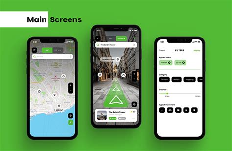 AR Navigation App Concept Behance