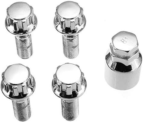 Amazon Fr Jnnj 4 Pièces Écrous De Roue En Alliage Écrous De Roue Hexagonaux En Alliage