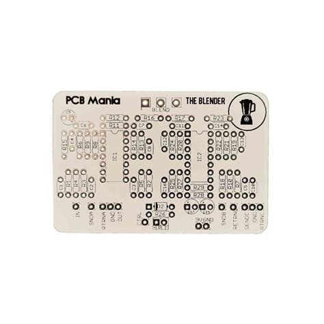 The Blender By Pcb Guitar Mania Stomp Box Schematics