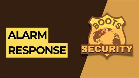 Alarm Responses Boots Security