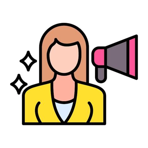 Premium Vector Influencer Marketing Flat Illustration