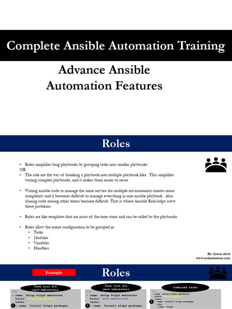 Complete Ansible Automation Training Pdf