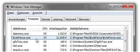 Bytefence Exe Windows Prozess Was Ist Das