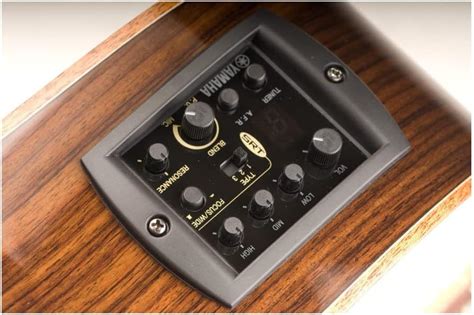 Yamaha A Series A1m Tbs Guitarra Electroacústica De Chaqué De Caoba