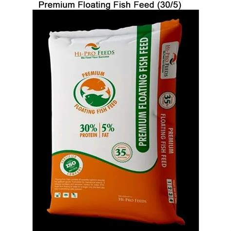 Aquatic Premium Floating Fish Feed 305 Packaging Type Bag