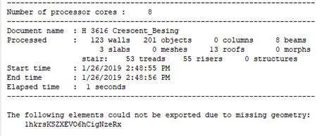Error To Export Ifc Graphisoft Community