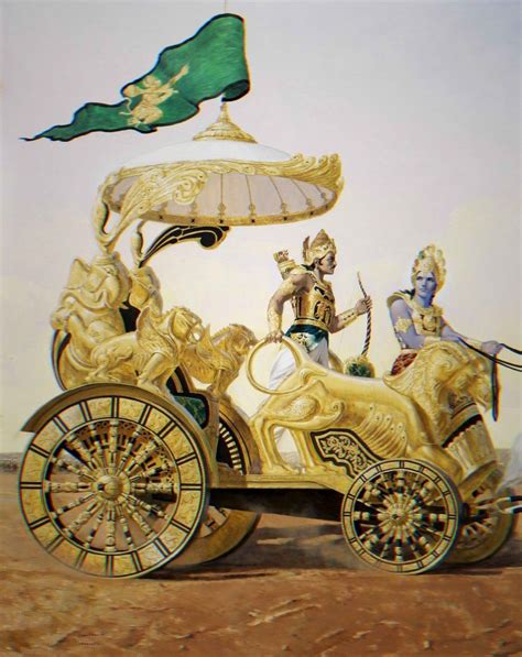Lord Krishna And Arjuna El Campo