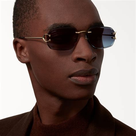 클래식 C 드 까르띠에 모티프 선글라스