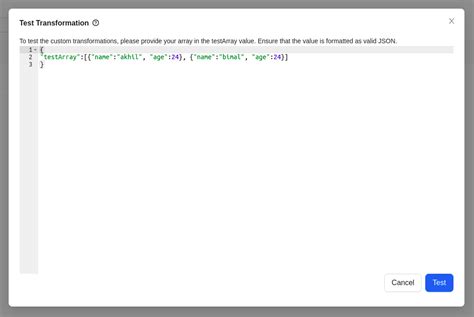 Custom Function Transformation Eaconnect Documentation