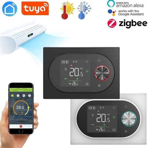 Beca Bac 9000alzb Zigbee Smart Thermostat 2 Pipe Fancoil Control