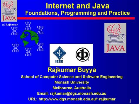 Internet And Java Foundations Programming And Practice презентация