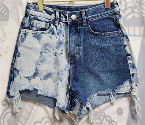 데님 타이다이 나염 숏 핫팬츠새상품 헬로마켓