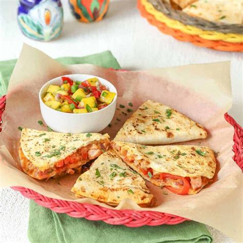 Leftover Pork Tenderloin Quesadillas Foodtalk